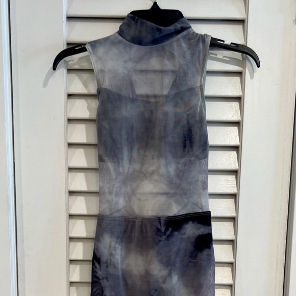 Weissman | Costumes | Child Dance Costume Ch Lg Grey Marble Mesh ...